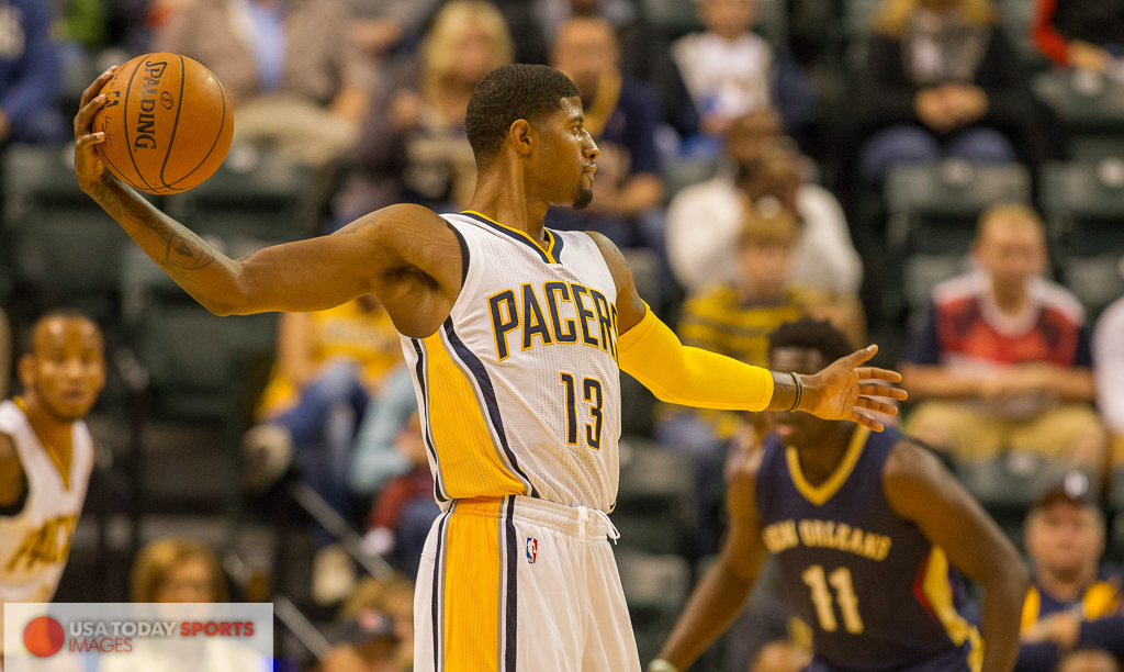 NBA: Preseason-New Orleans Pelicans at Indiana Pacers